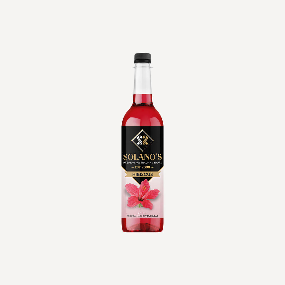 Hibiscus Flavoured Syrup – Solano's Syrups