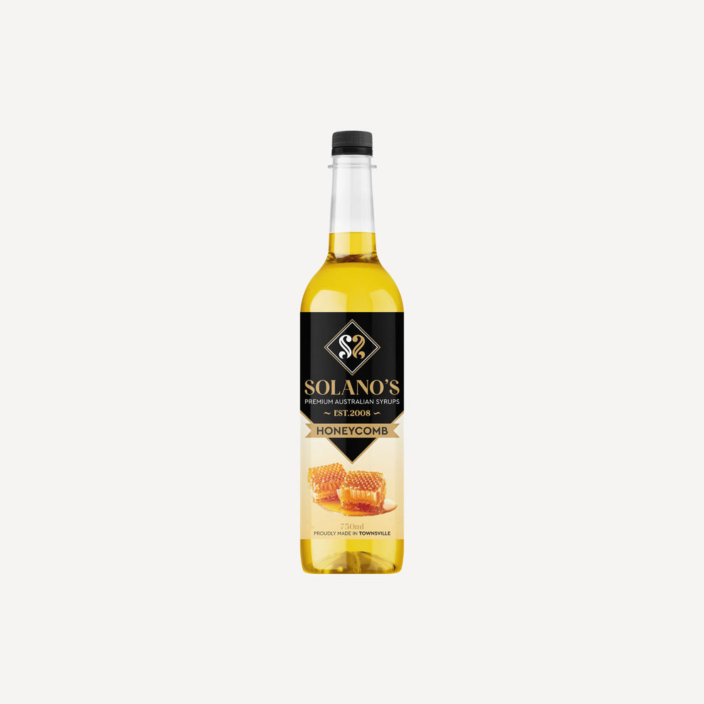 Honeycomb Flavoured Syrup – Solano's Syrups